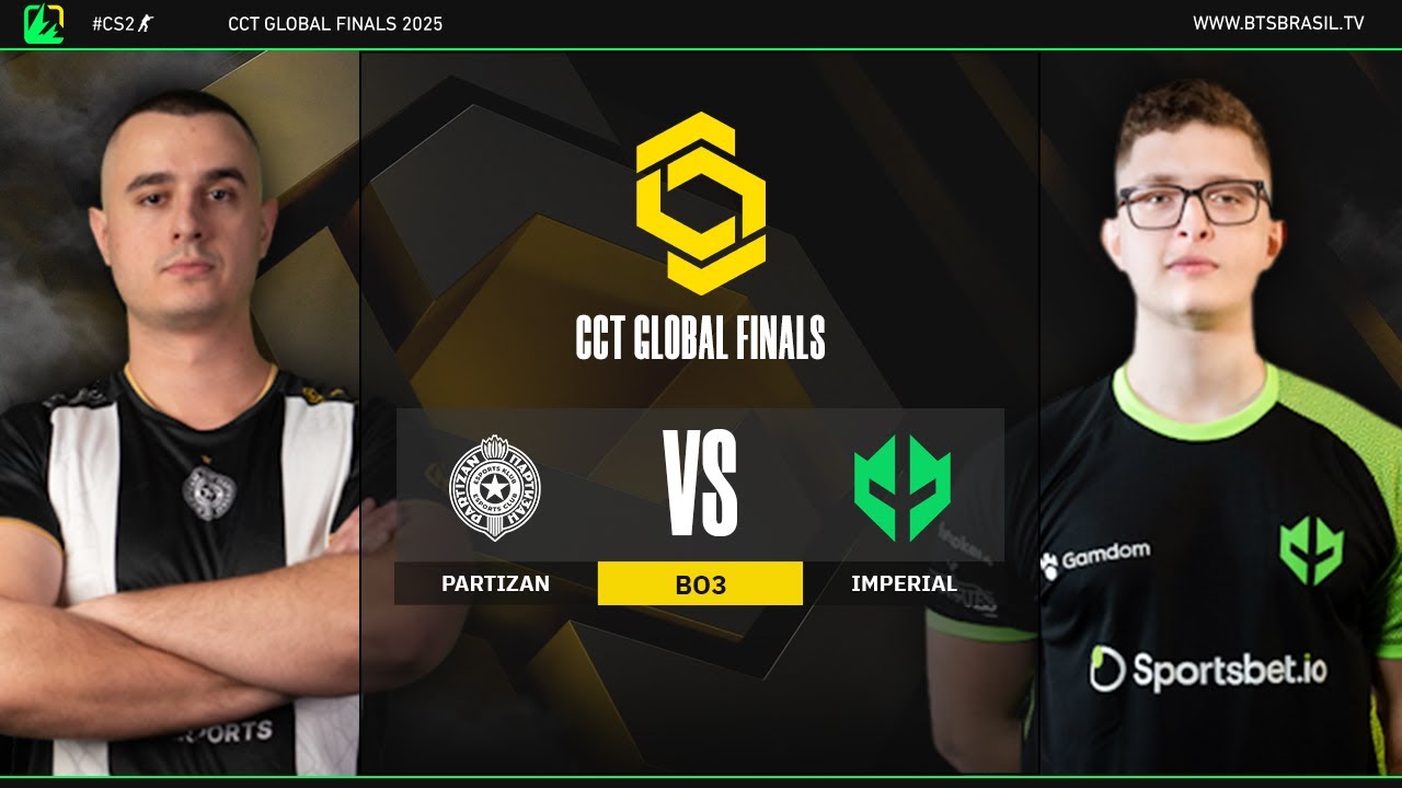 CCT Global Finals | Partizan X Imperial | Semi-Final de Baixo | CS2 ...
