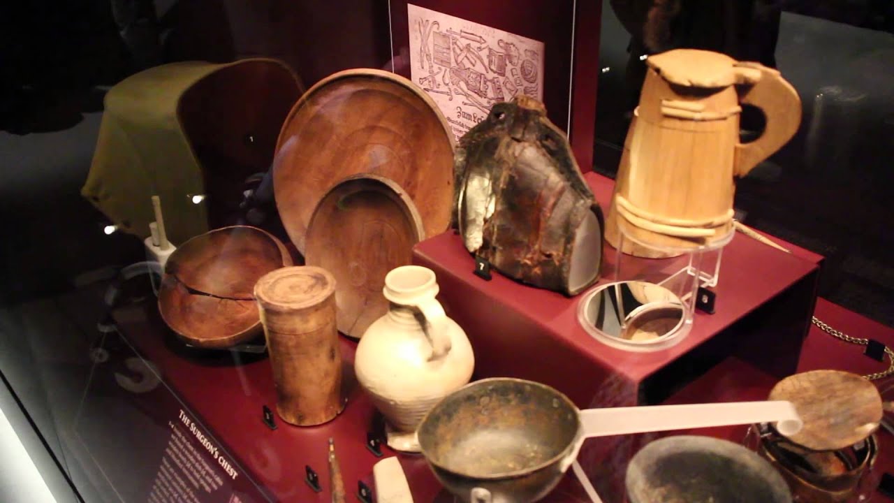 The Mary Rose - Tudor Woodwork and Leatherwork - YouTube