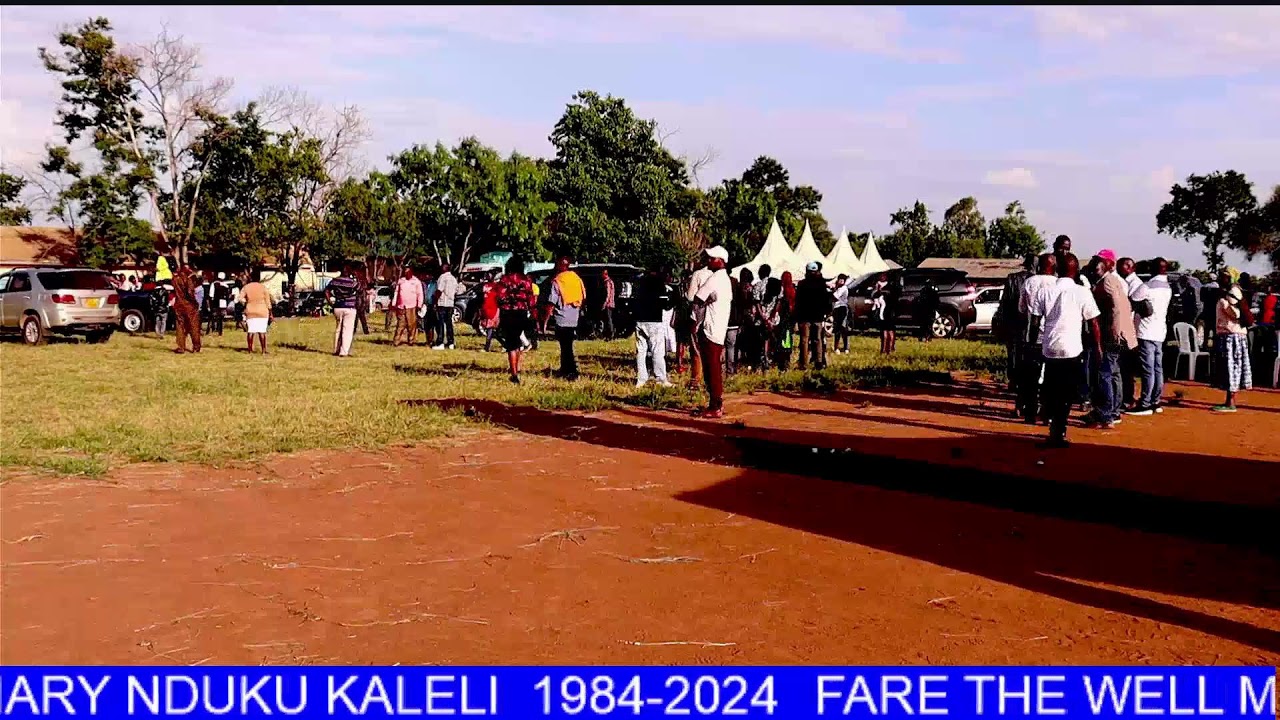 BURIAL CEREMONY FOR THE LATE MARY NDUKU KALELI - YouTube
