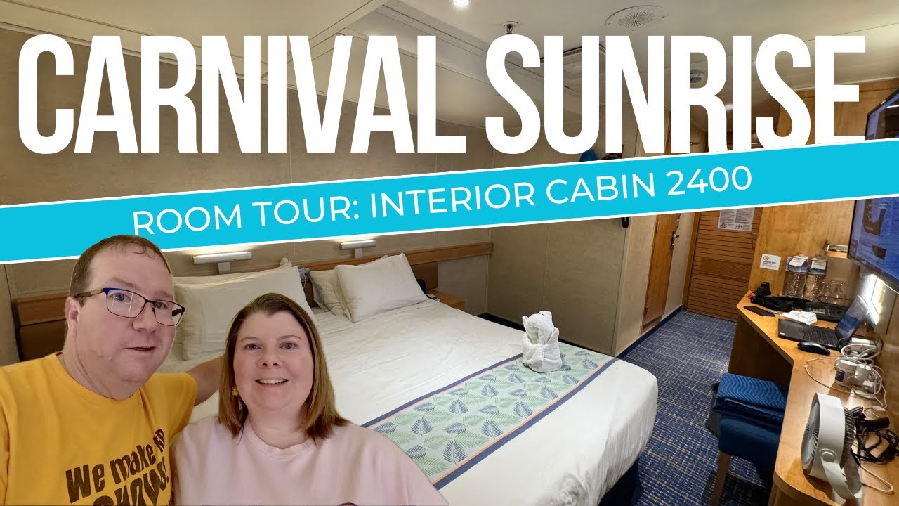 Carnival Sunrise Inside Room 2400 | Full Tour - YouTube