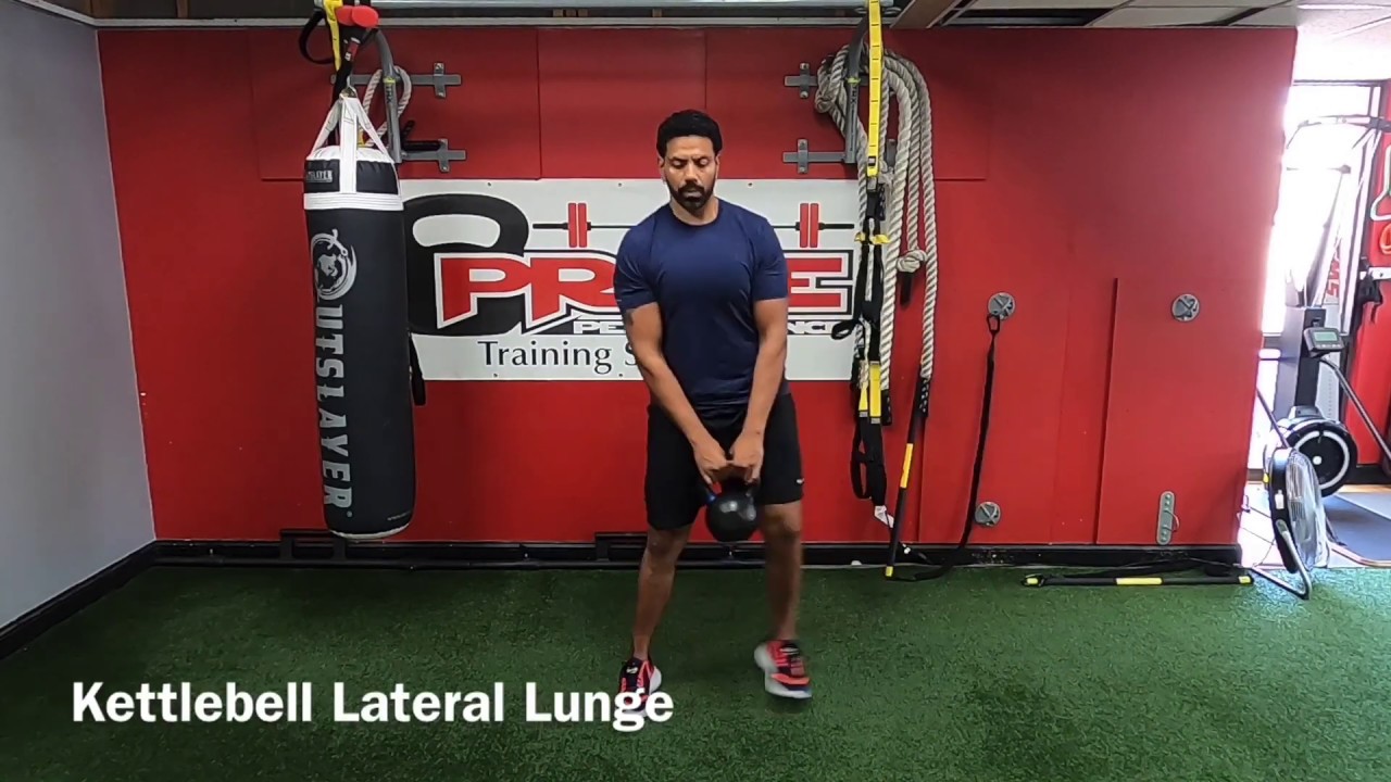 Kettlebell Lateral Lunge Youtube