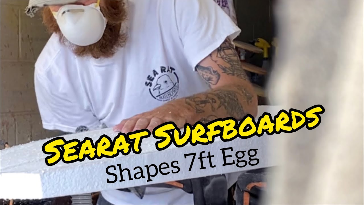 Searat Surfboards Shapes 7ft Egg - YouTube