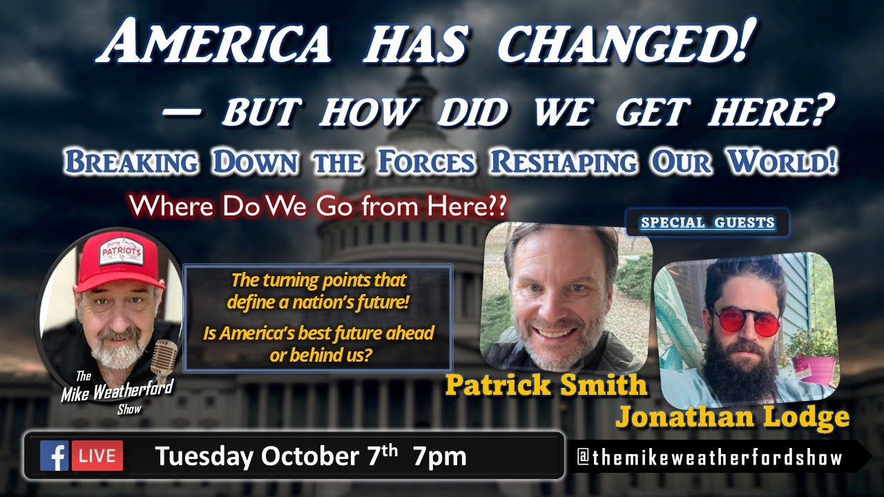 America has changed! — but how did we get here? / Where Do We Go from ...