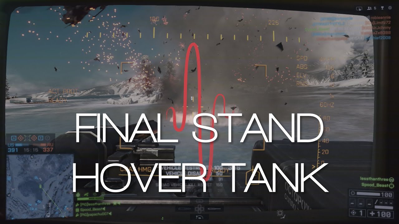 Battlefield 4: Final Stand Hover Tank Gameplay [BF4] [PS4] - YouTube
