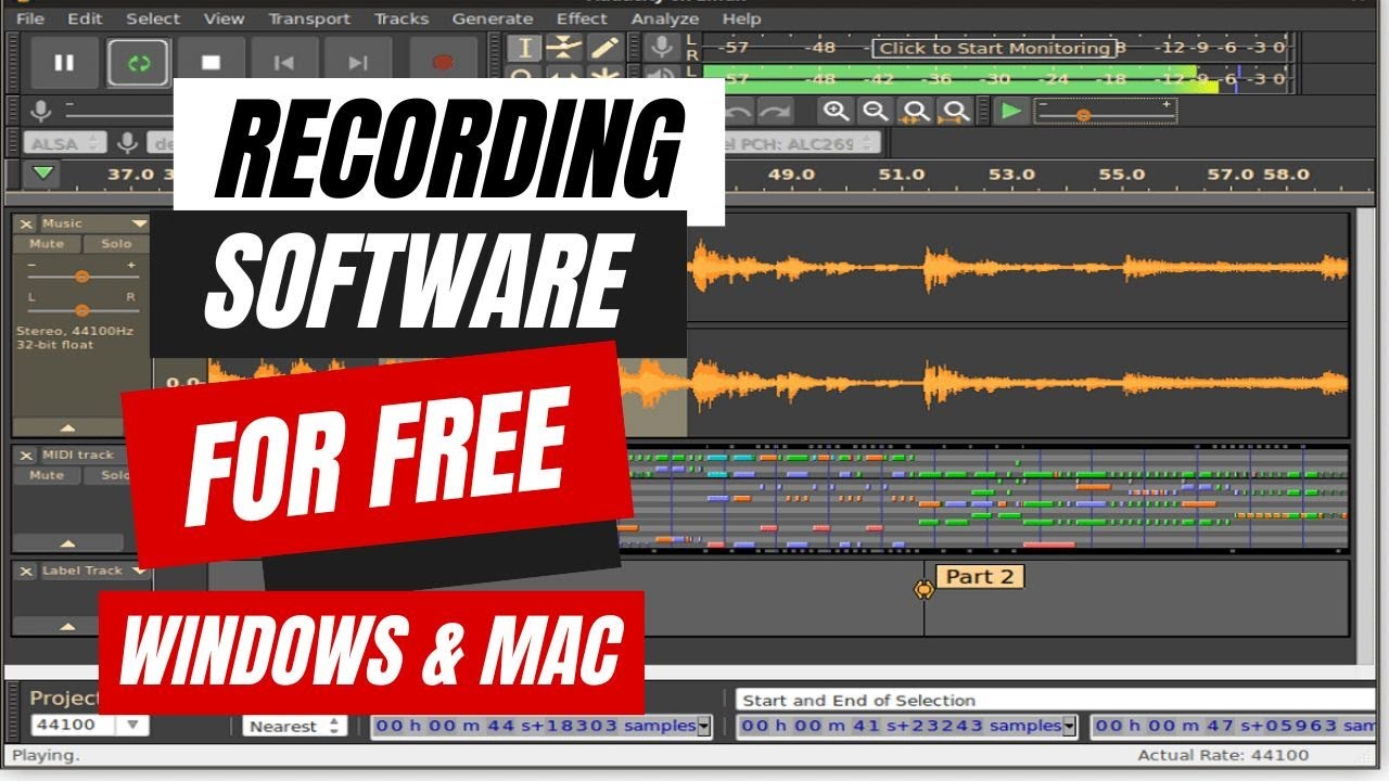 Audacity - FREE Recording Software | ओडासिटी - रिकॉर्डिंग सॉफ्टवेर ...