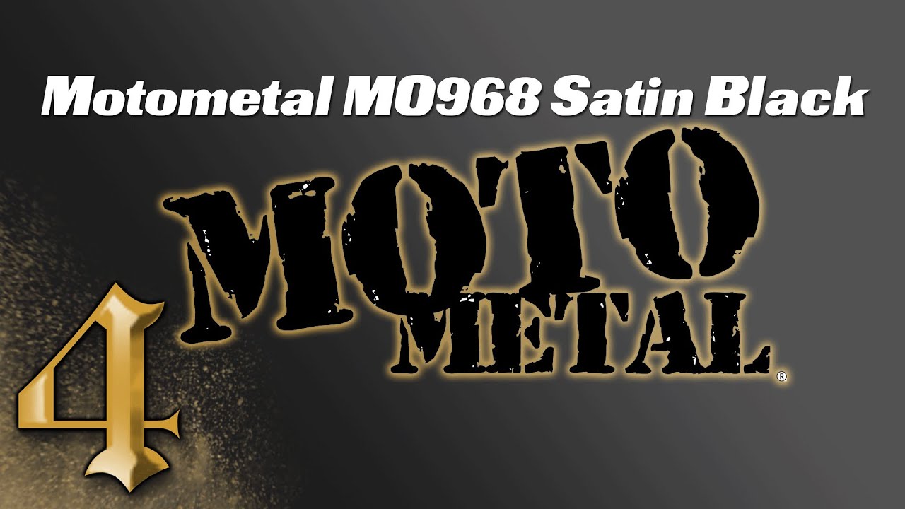 Moto Metal MO968 Satin Black Wheel - YouTube