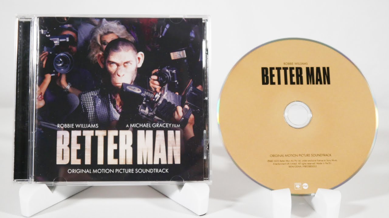 Better Man Soundtrack CD Unboxing - YouTube