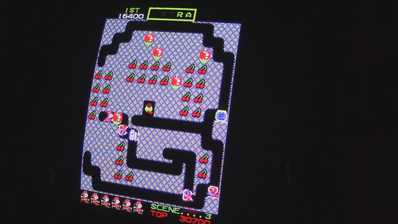 Last Credit - Mr. Do! (Taito Version) with Easter Eggs! (255 lives trick) - YouTube