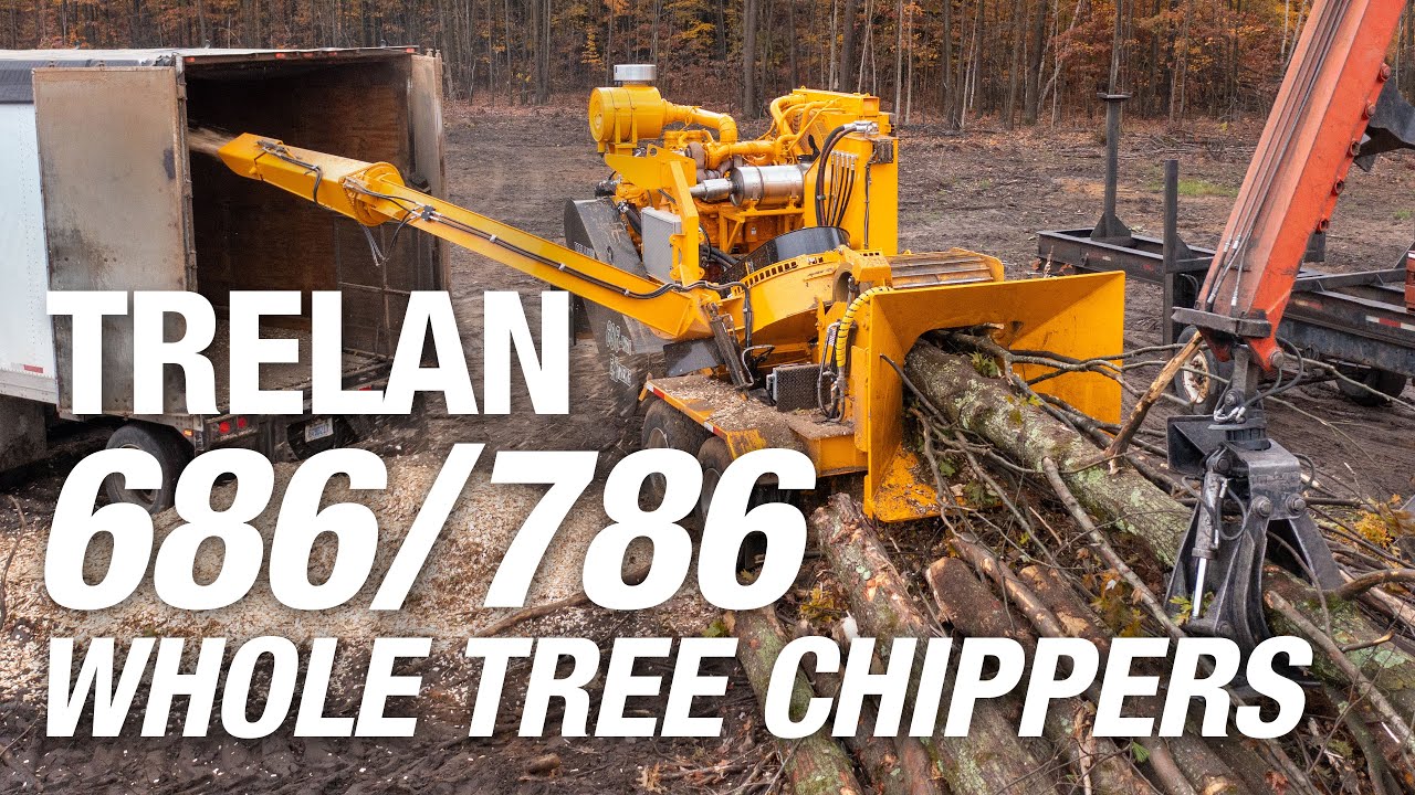 Trelan by BANDIT 686/786 Whole Tree Chippers: Unmatched Clean Chip ...