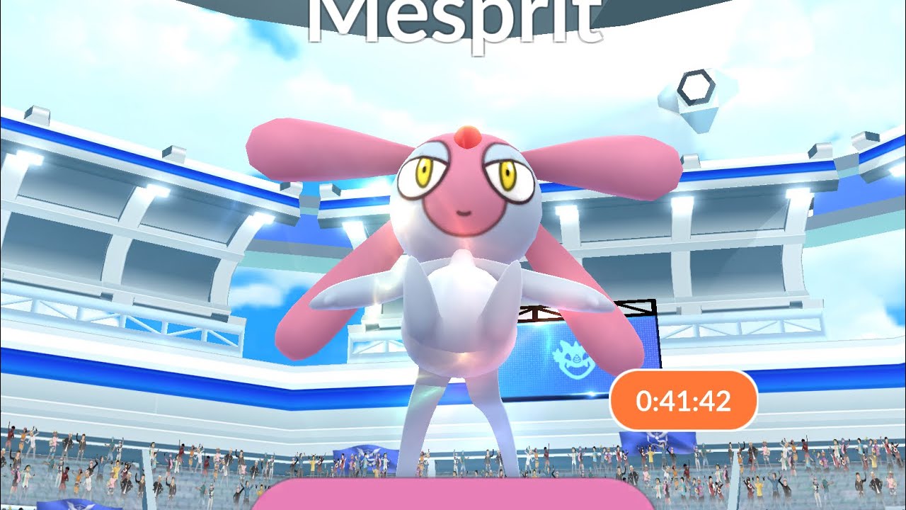 Fighting Mesprit Pokémon go - YouTube