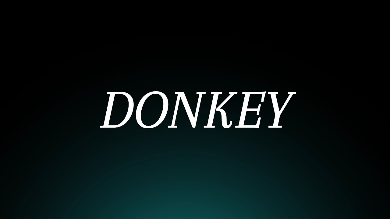 Learn How to Pronounce 'Donkey' Perfectly: UK vs USA Pronunciation ...