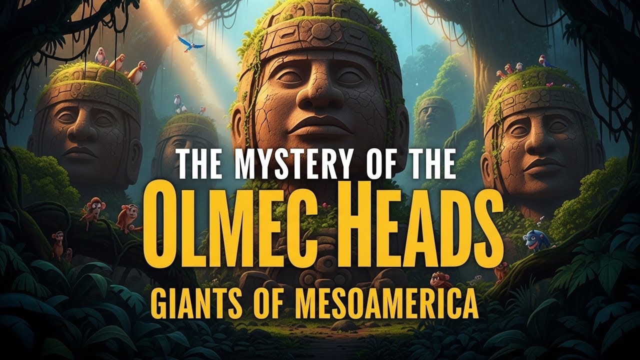 The Mystery of the Olmec Heads Giants of Mesoamerica - YouTube