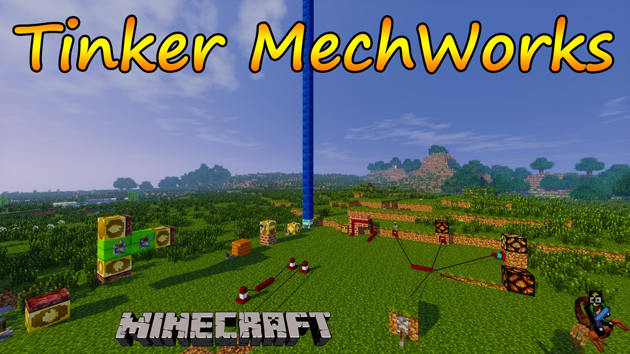Minecraft 1.7.10 - Instalar Tinker Mechworks Mod / Español - YouTube