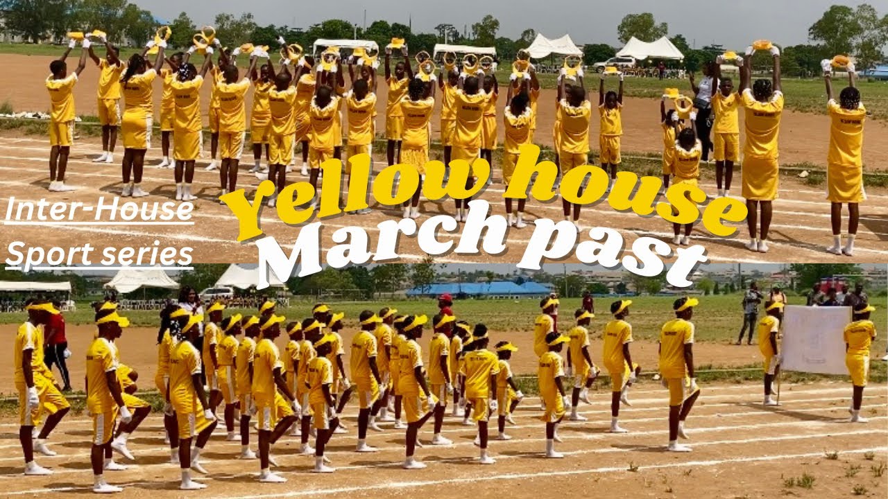 YELLOW PURPLE HOUSE MARCH PAST ||Racy & Sturdy School ||Inter-House ...