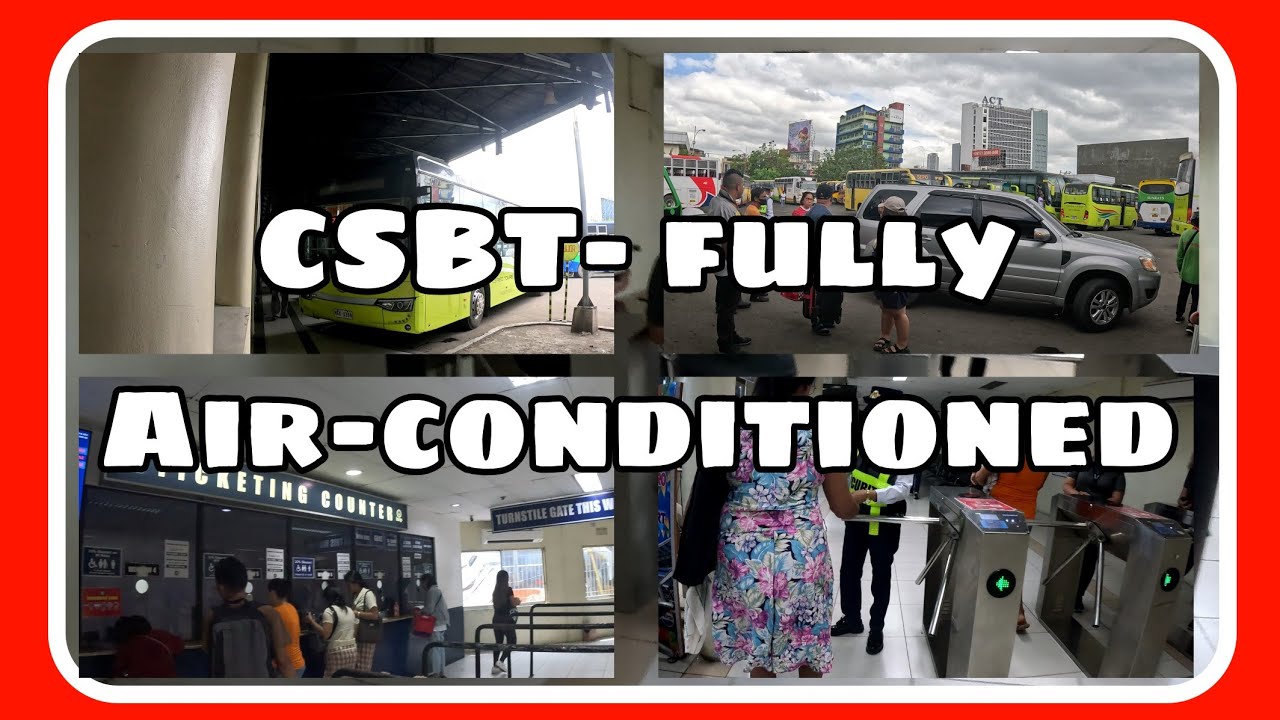 🚘 SUROY CEBU SOUTH BUS TERMINAL NOW FULLY AIR-CONDITIONED CEBU CITY🇵🇭🙋 ...