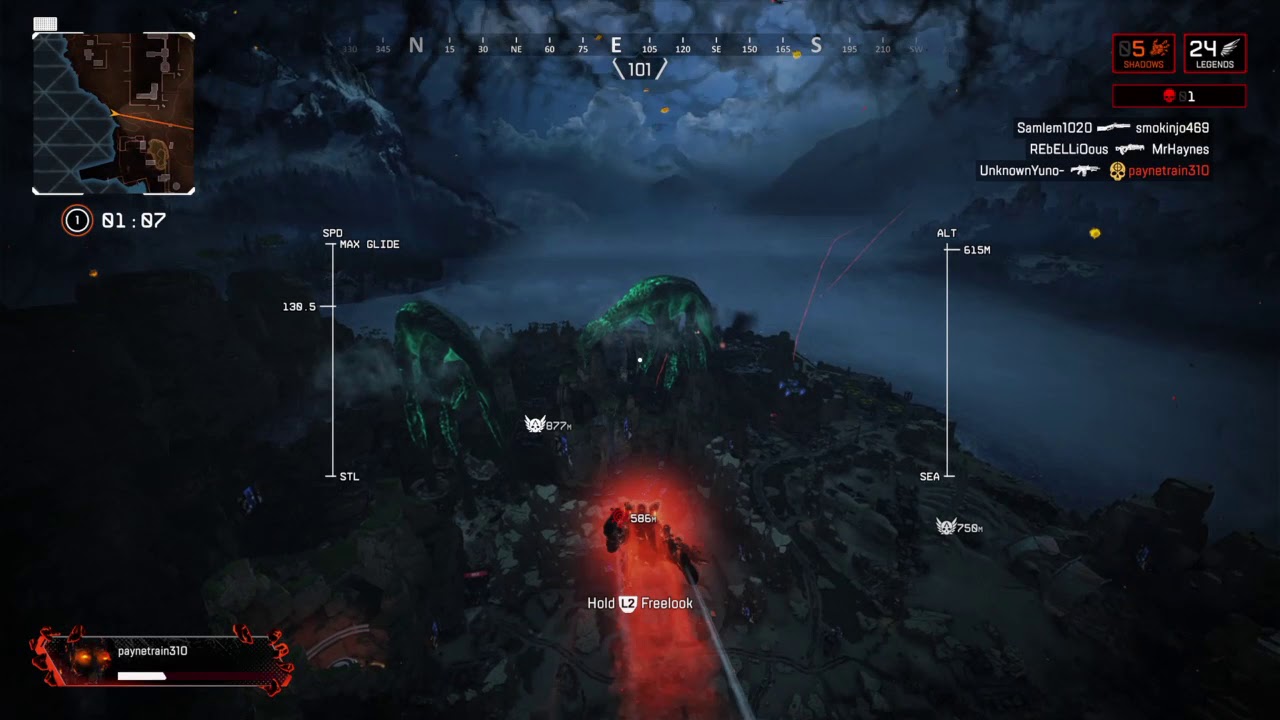 Apex Legends shadow - YouTube