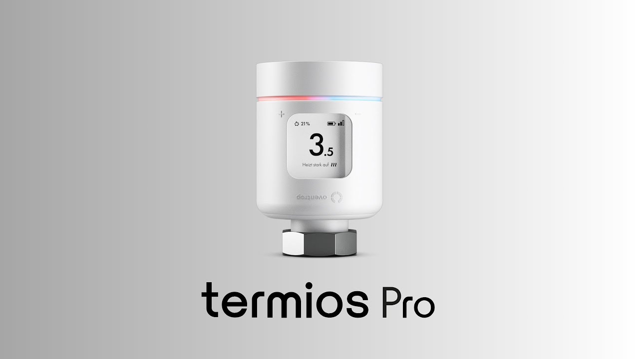 termios - das smarte Heiztheromstat mit hydraulischem Abgleich für die ...