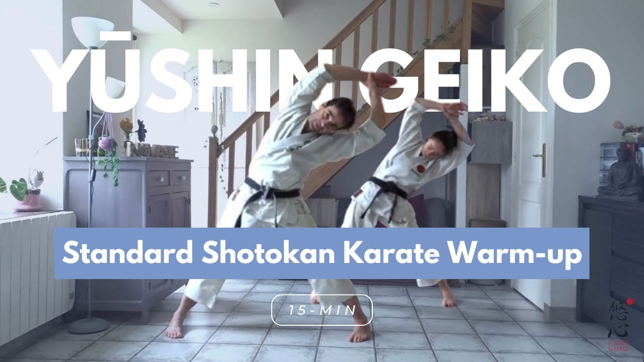 15 minute Traditional Shotokan Karate Warm-up - YouTube
