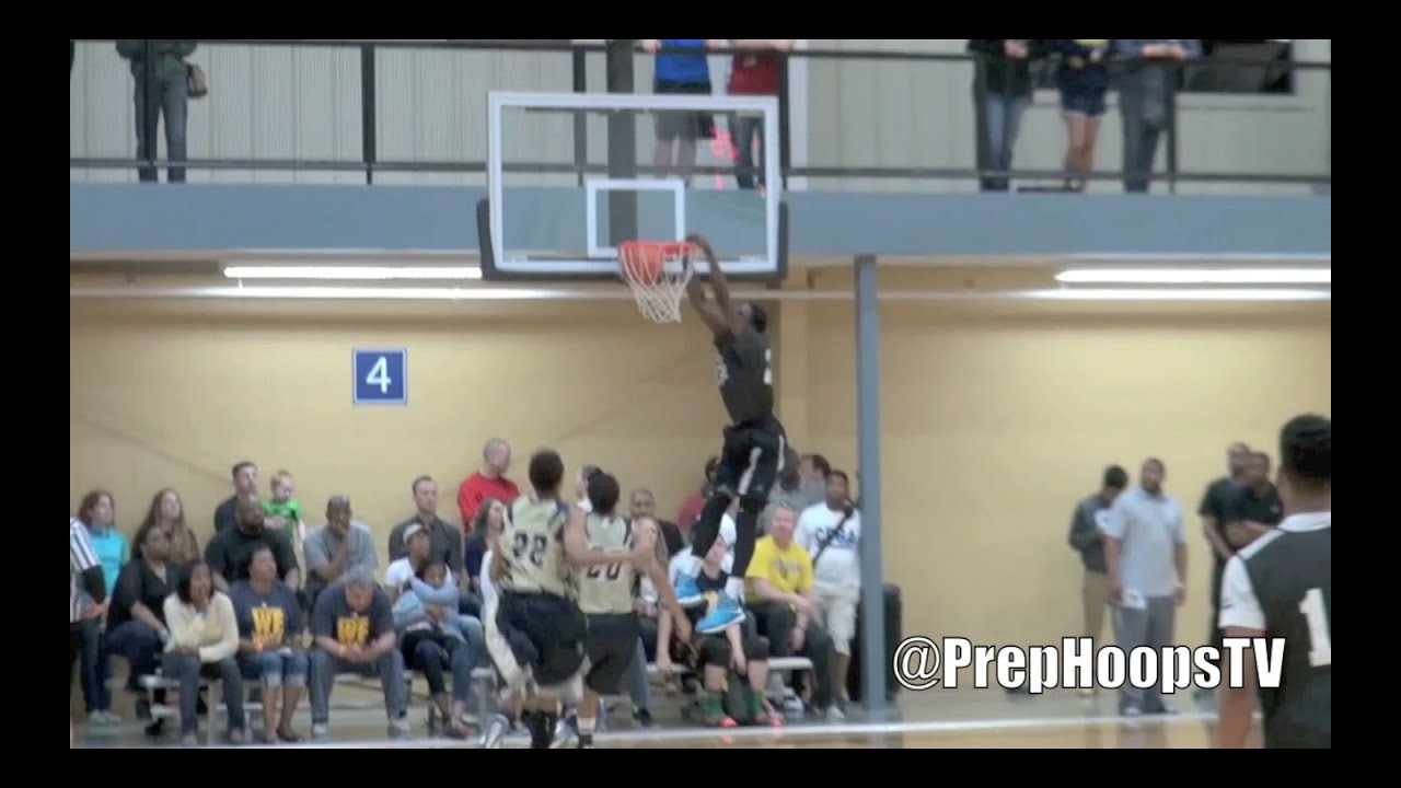 Lavane Blake 2017 Flint Beecher with a steal and dunk - YouTube