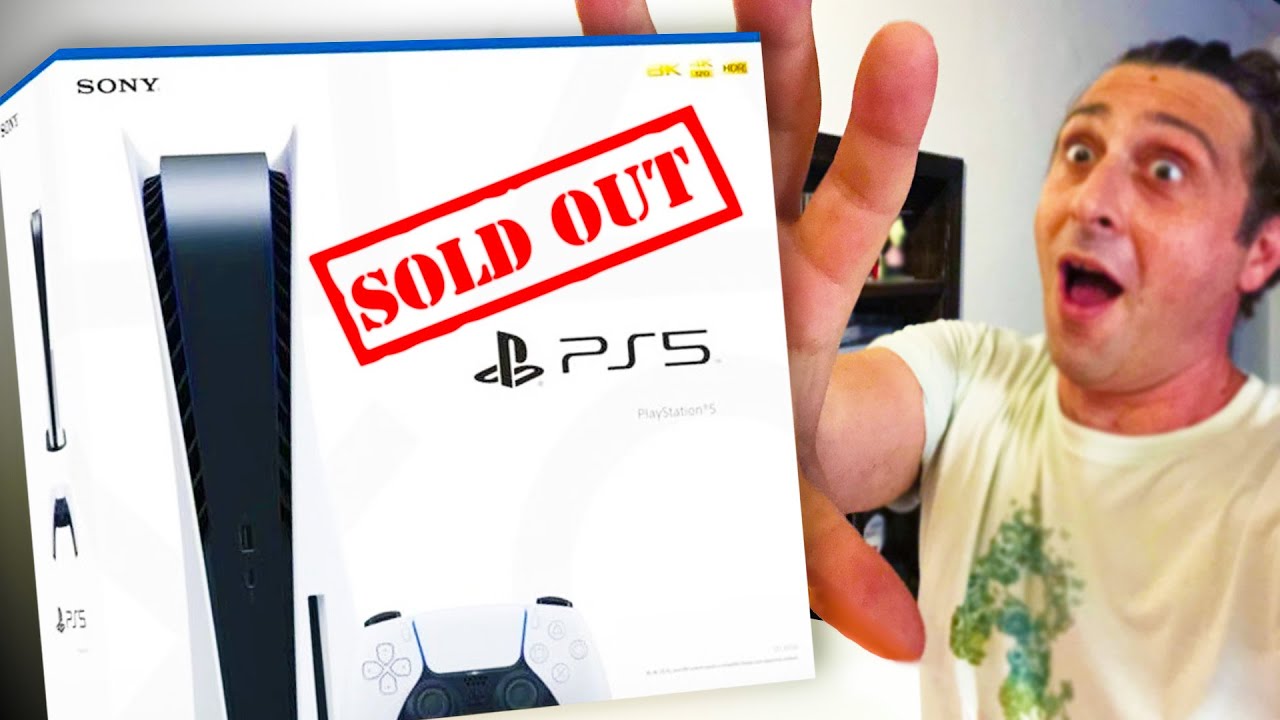 PS5 sold-out: buona fortuna a trovarne una! - YouTube