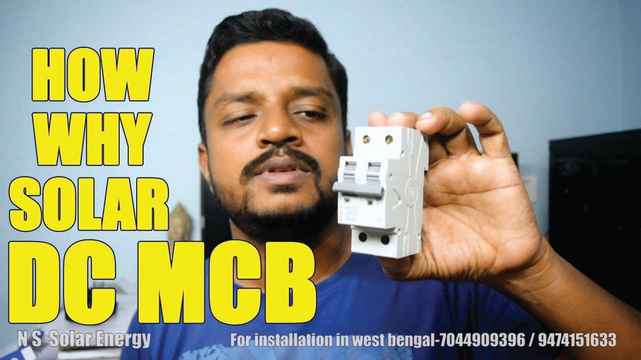 How to choose DC MCB for your Solar System. Double pole DC MCB Details ...