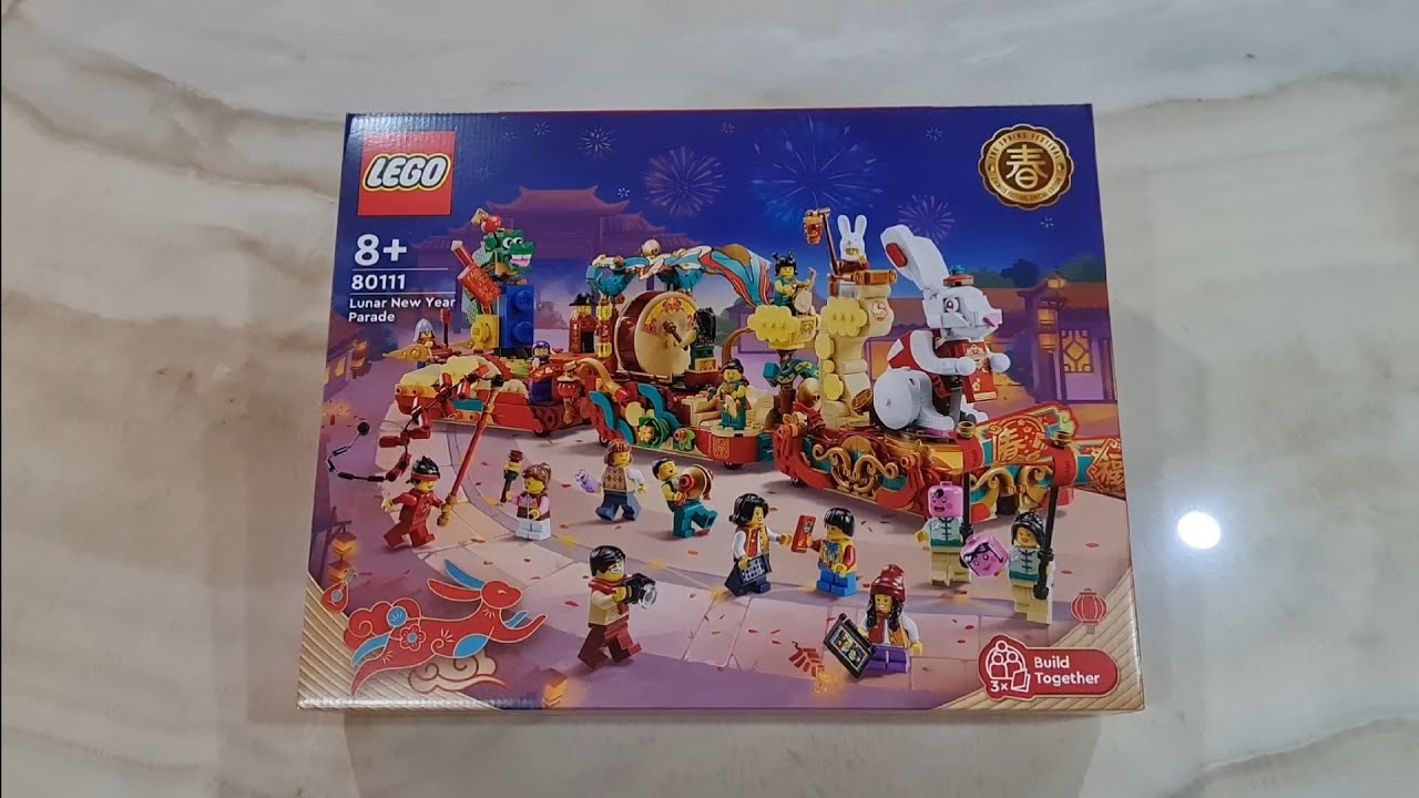 LEGO Lunar New Year Parade 80111 | Speed Build - YouTube