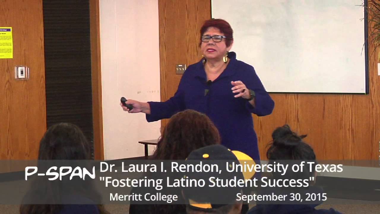 P-SPAN #457: Dr. Laura Rendon at Merritt College - YouTube