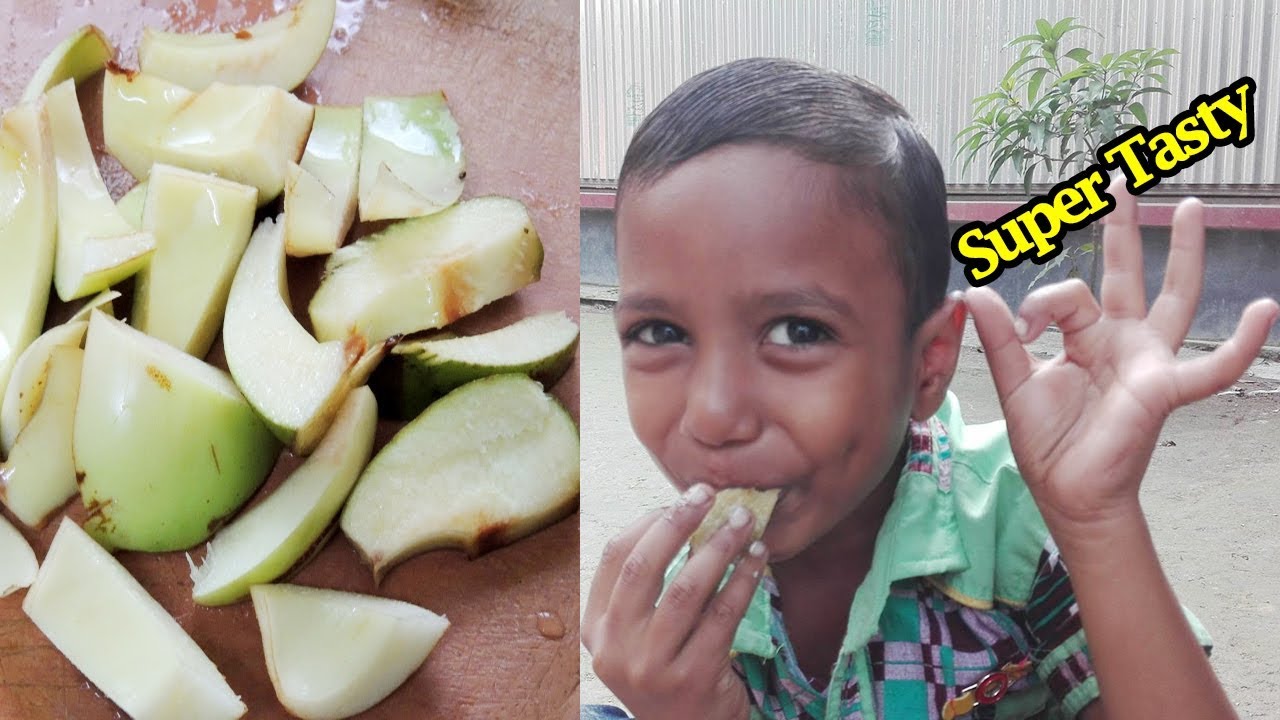 Elephant Apple Pickle - Prepared By Kids at home | Chaltar Achar Recipe ...