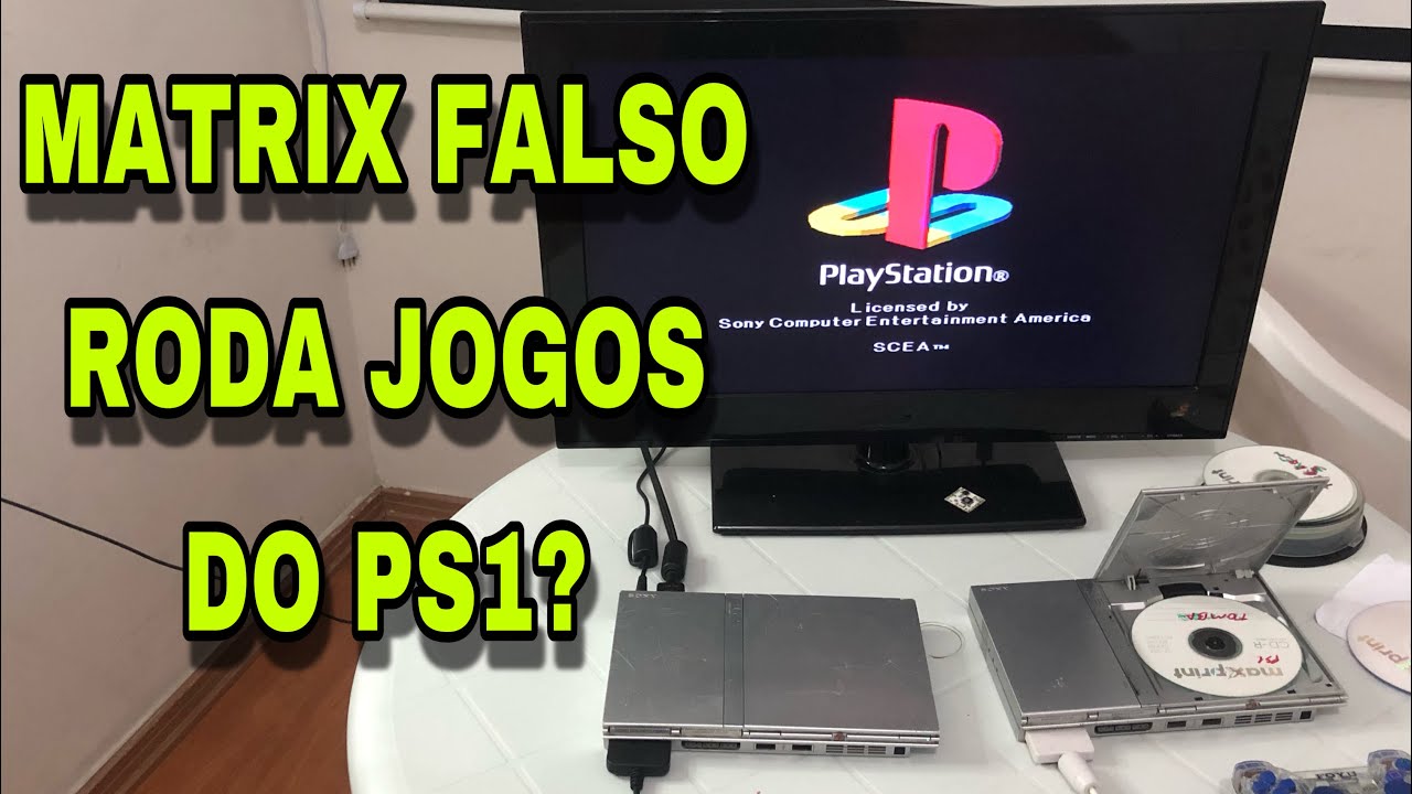 PS2 COM MATRIX FALSO RODA JOGOS DO PS1?? - YouTube