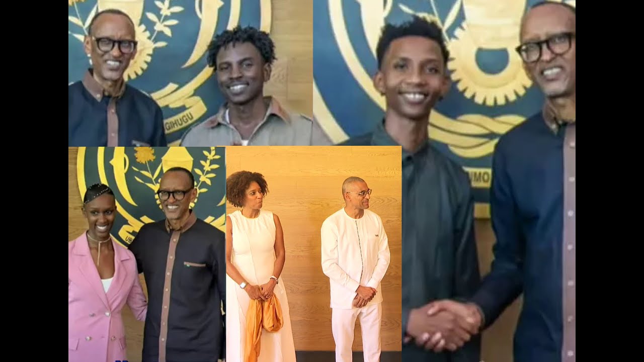 President PAUL KAGAME : MEETING ARTIST PERFORMANCE TRACE MUSIC AWARD ...
