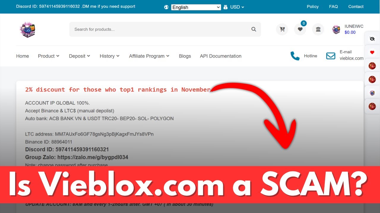Vieblox.com Review – Is It a Scam or Legit? Roblox Blox Fruits Warning ...