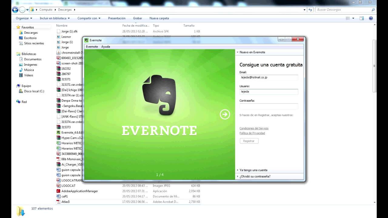 Programa 16 Cómo usar Evernote parte 1 - YouTube