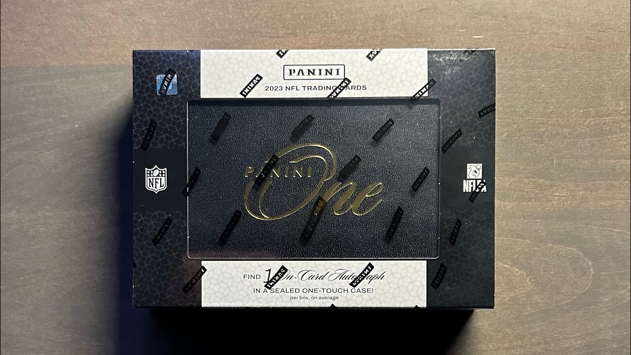2023 Panini One Football Hobby Box Opening - One On-Card Autograph Only ...