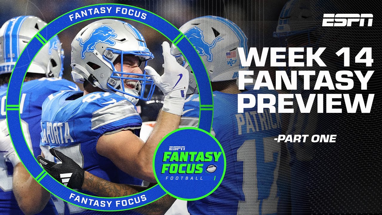 Week 14 Flex 'Em or Fade 'Em + TNF Preview | Fantasy Focus 🏈 - YouTube