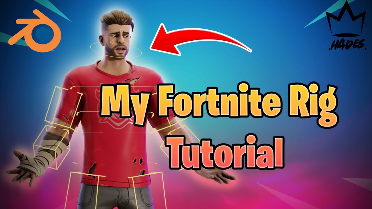My Fortnite Rig Tutorial! | Blender - YouTube
