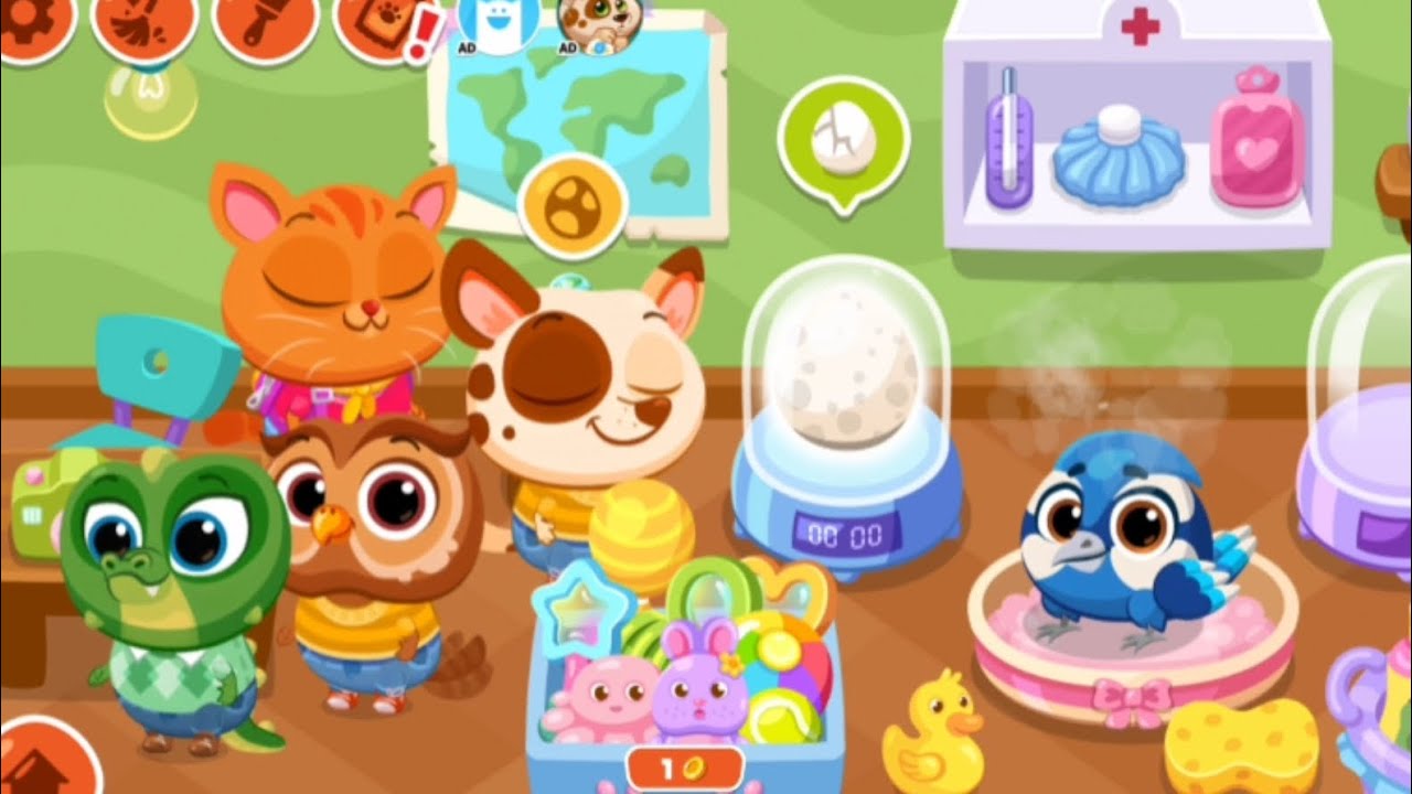 Bubbu School 🎒🏫 | My Virtual Pet - YouTube