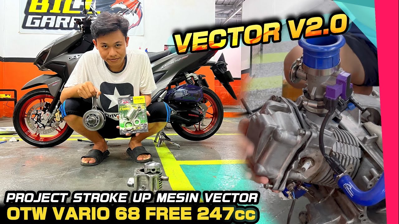 VARIO 247cc 68 FREE - PROJECT VECTOR 2.0 PART 1 - YouTube