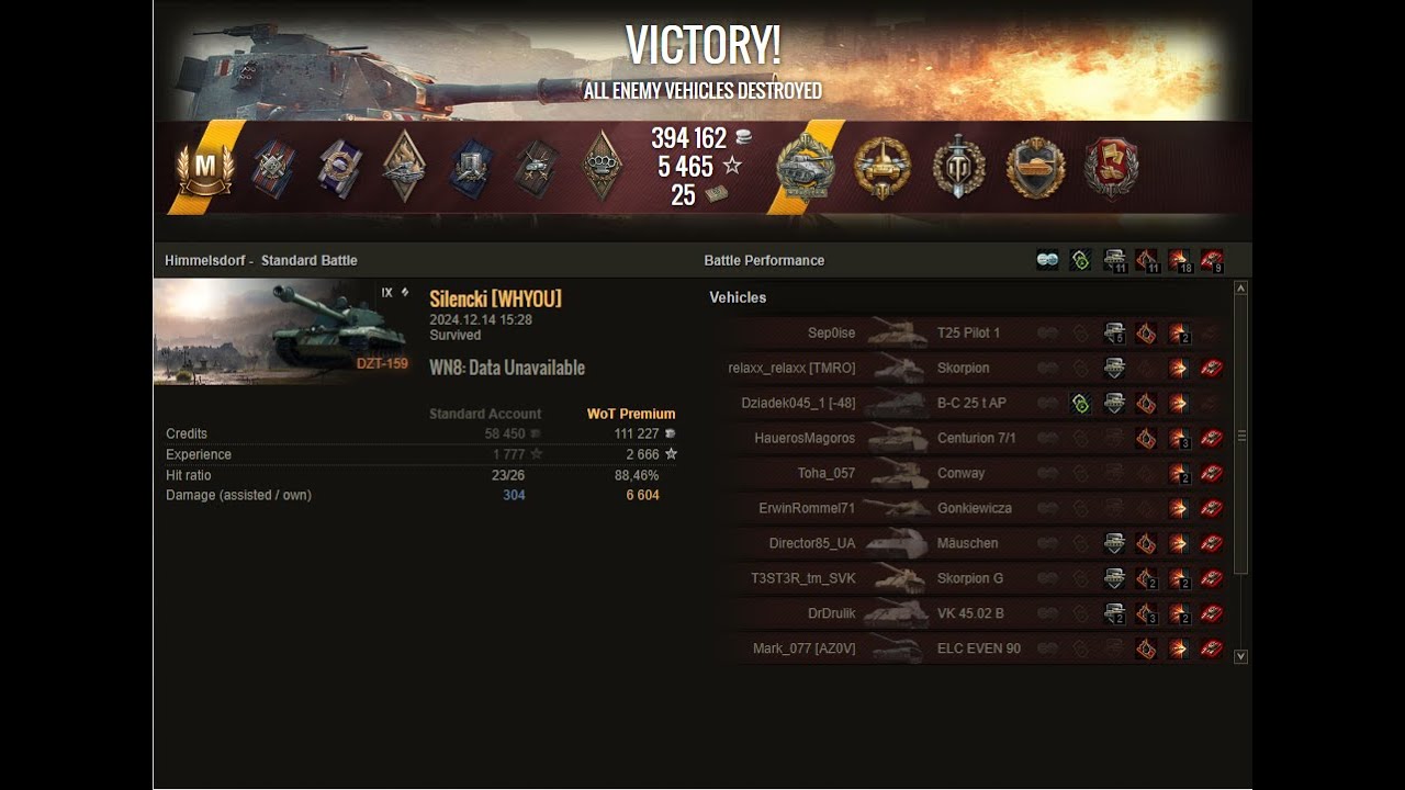 WOT - DZT-159 - 9 KILLS 6.6K DAMAGE ACE TANKER - World Of Tanks - YouTube