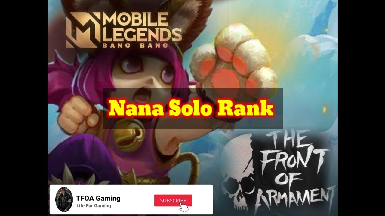 Bahaya Kah Jika Anggota Team Mu Ada Nana??? Nana GamePlay MLBB - Mobile ...