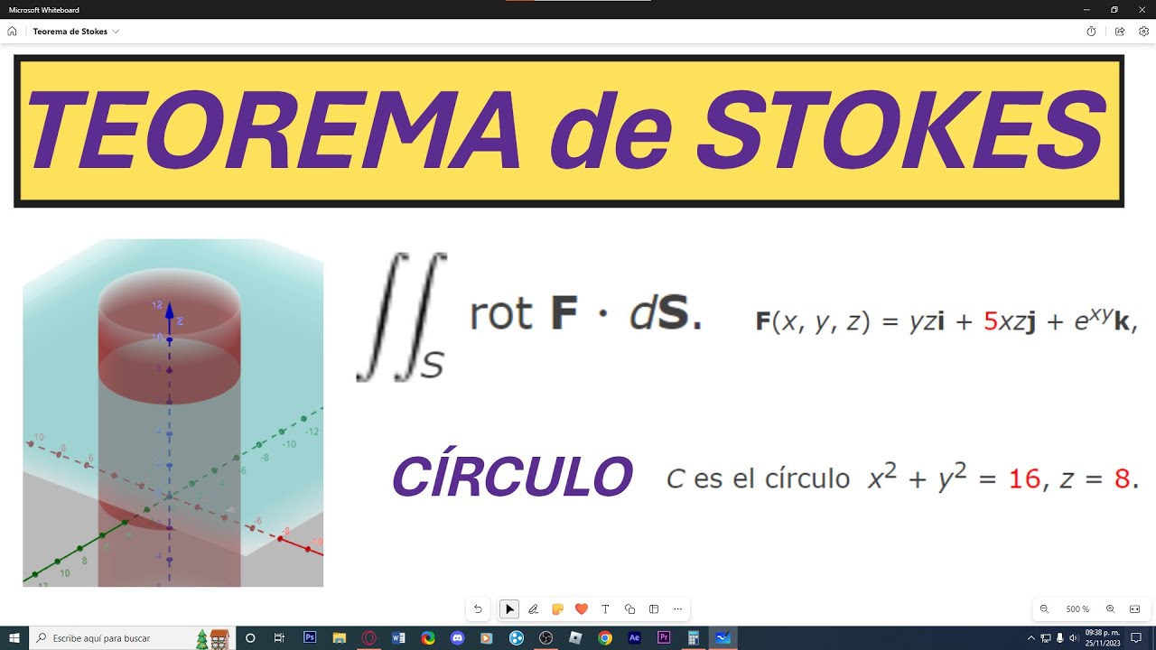 TEOREMA de STOKES #3 | Cálculo III - YouTube
