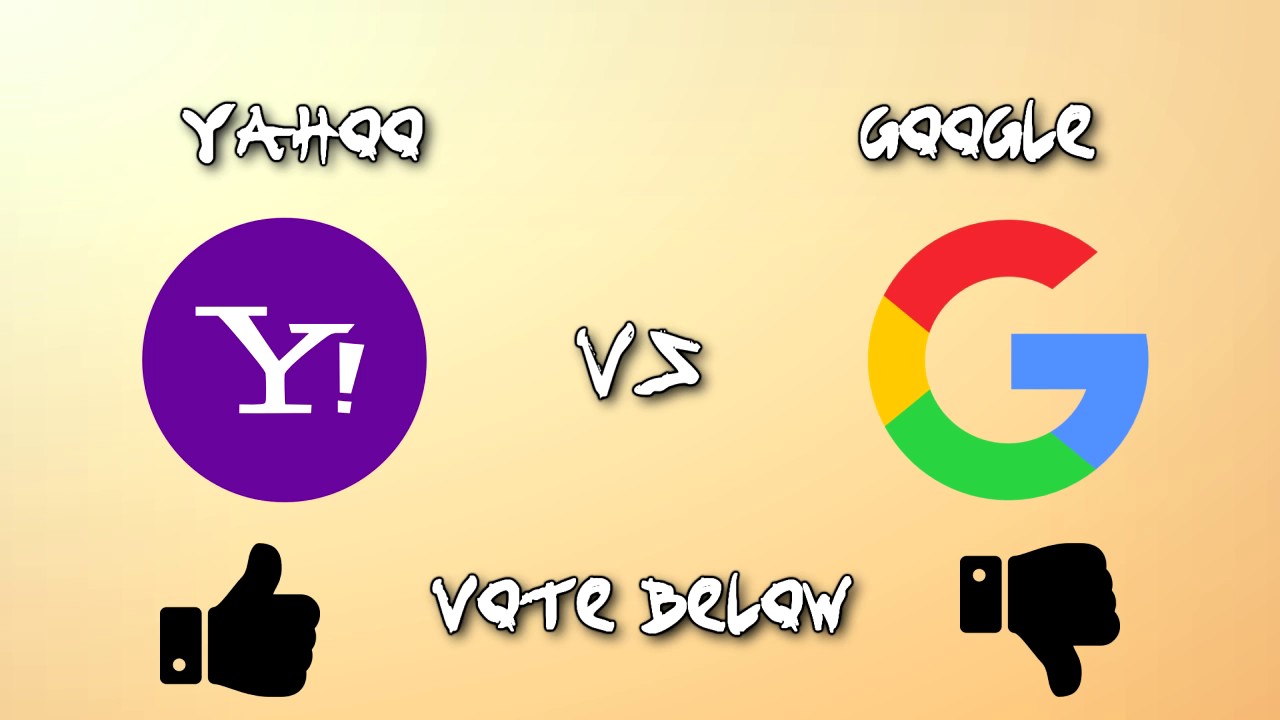 Yahoo vs Google - YouTube