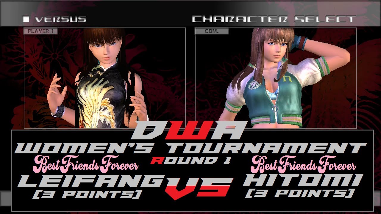DEAD OR ALIVE 4 [XBOX 360/XBOX One] DWA WOMEN'S TOURNAMENT - ROUND 2 ...