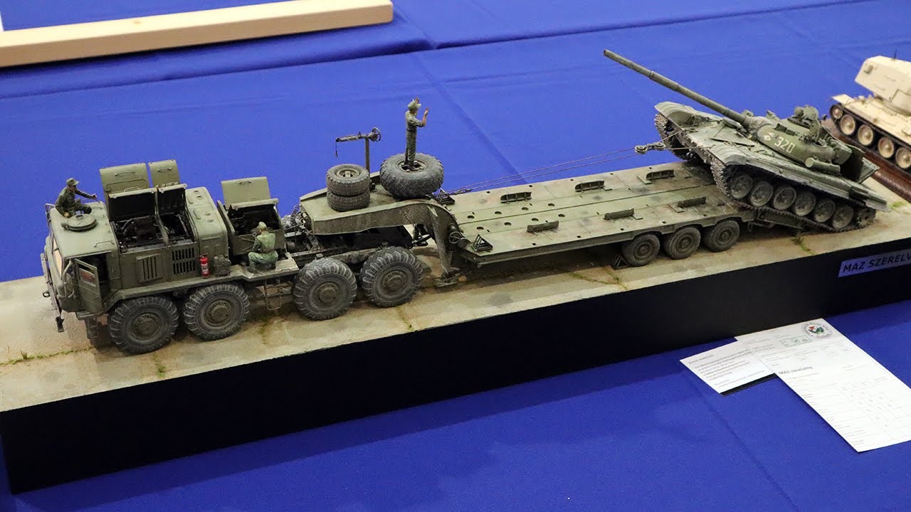 Scale Model Show in Szolnok Hungary 2025 Part 1: AFV models and ...