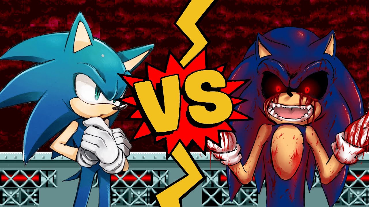 M.U.G.E.N Battles | Sonic vs Sonic.EXE - YouTube