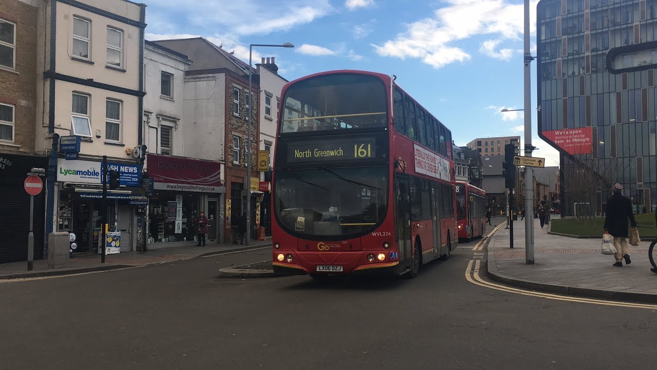 Go Ahead London WVL226 LX06DZJ route 161 (Last day of Go Ahead London ...