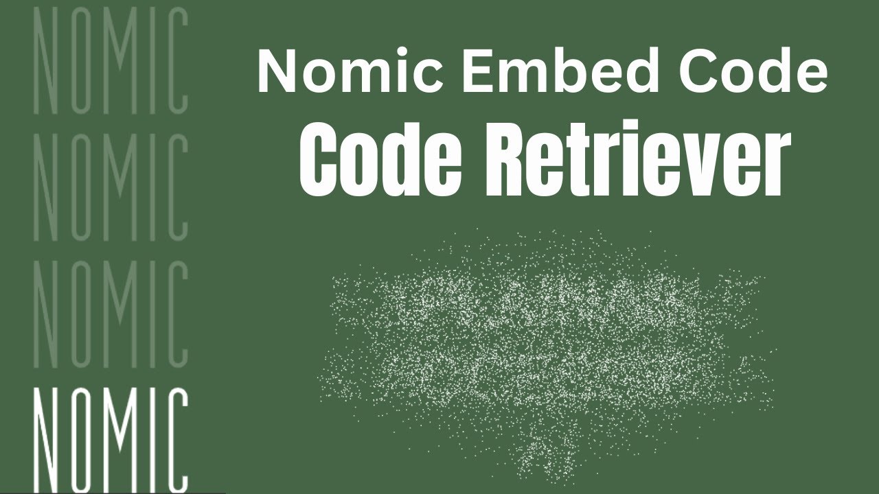 Nomic Embed Code - A State-of-the-Art Code Retriever - Install Locally - YouTube