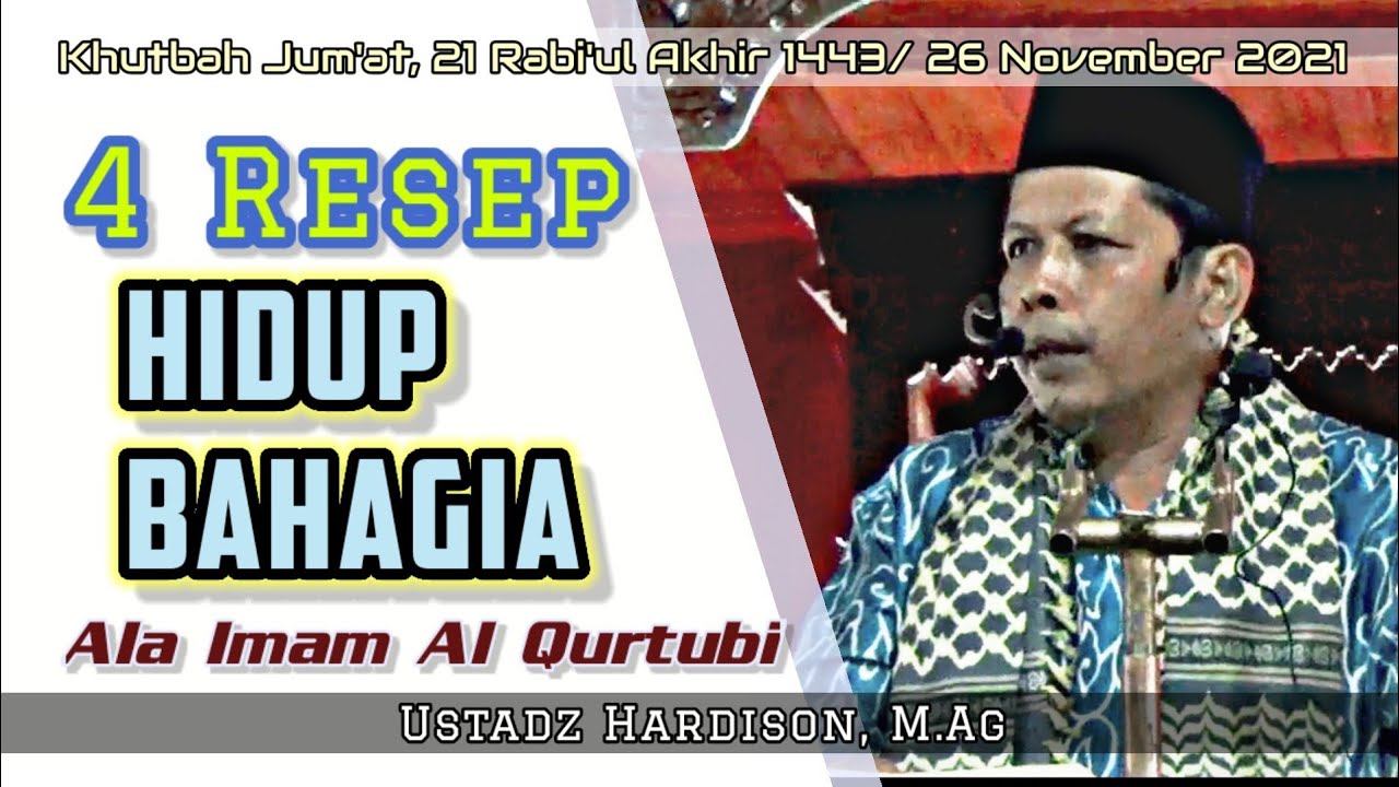 4 Resep Hidup Bahagia Ala Imam Al Qurtubi - YouTube