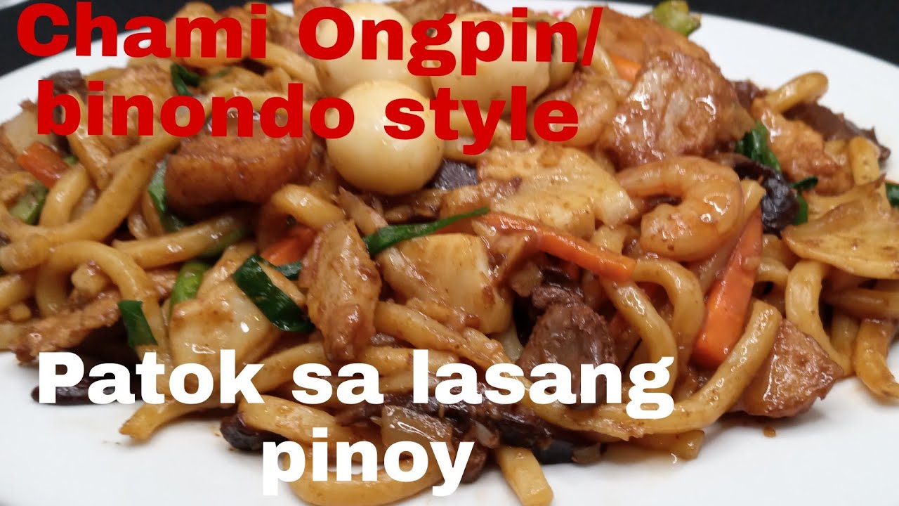 The magic taste of binondo/ongpin style chami.How to cook Mix meat ...