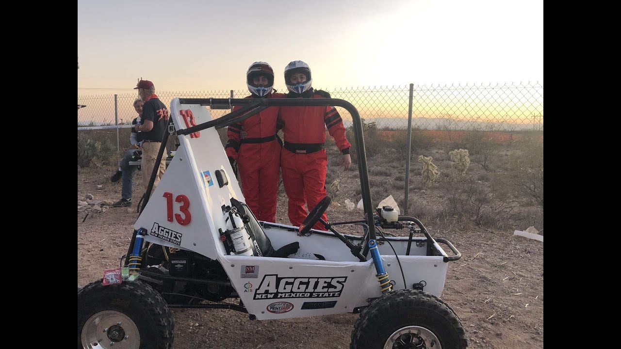 Baja SAE Arizona 2021 Maneuverability: NMSU #13 - YouTube