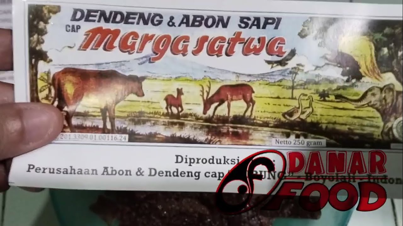 Kelezatan Dendeng Sapi Cap Margasatwa Boyolali : Cita Rasa Makanan ...